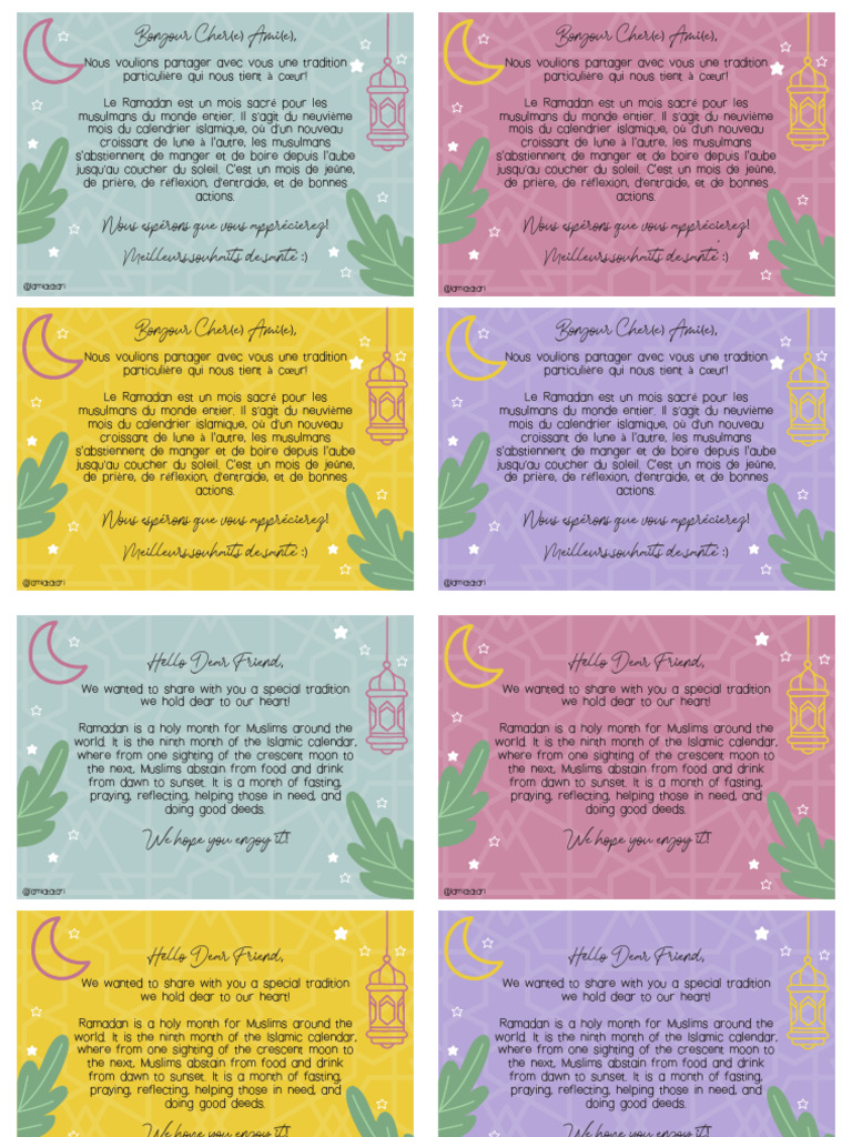 Ramadan: Definition and Significance | PDF