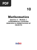 Linear Permutation of Distinguishable Objects | PDF | Permutation ...