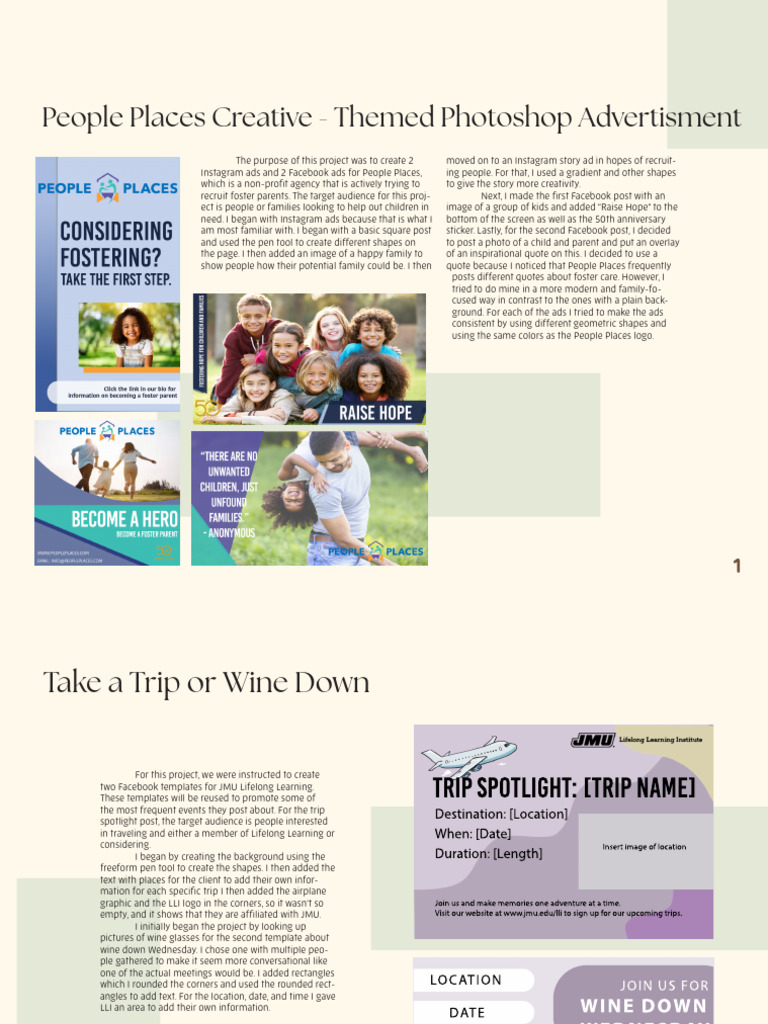 Themed Ads for Non-Profit Recruitment | PDF