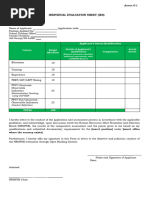 DepEd Ranking Points | PDF | Identity Document