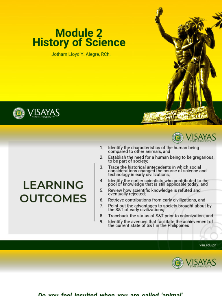 Module 2 History of Science | Download Free PDF | Science | Heliocentrism