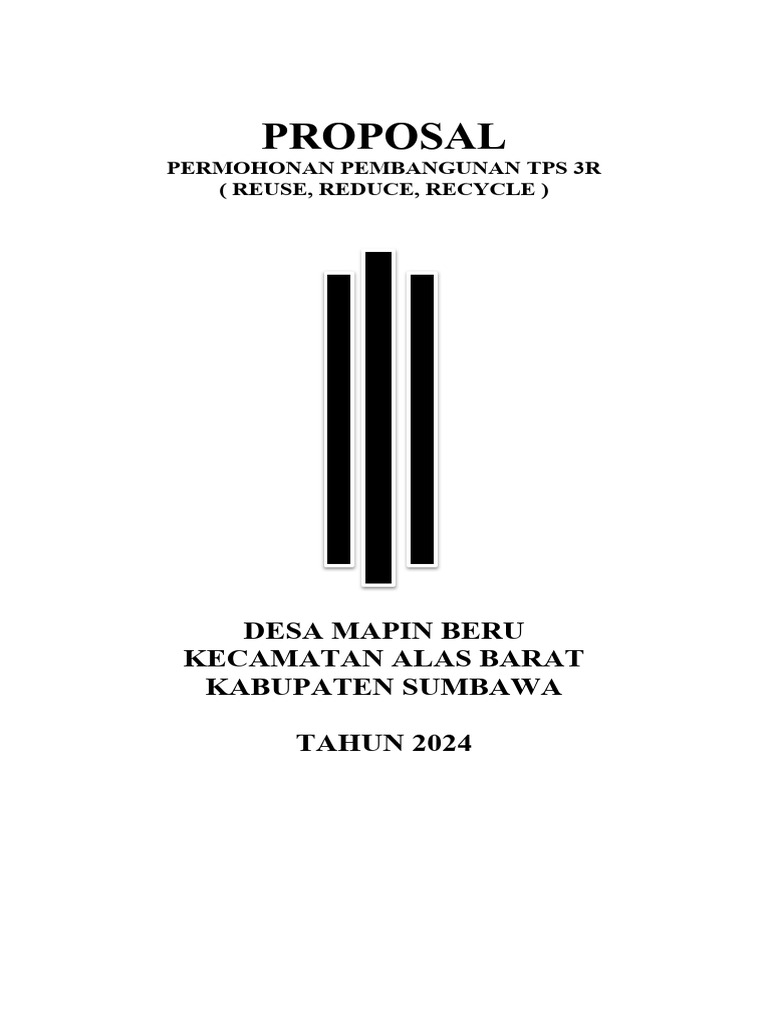 Permohonan Bantuan Paving Block | PDF