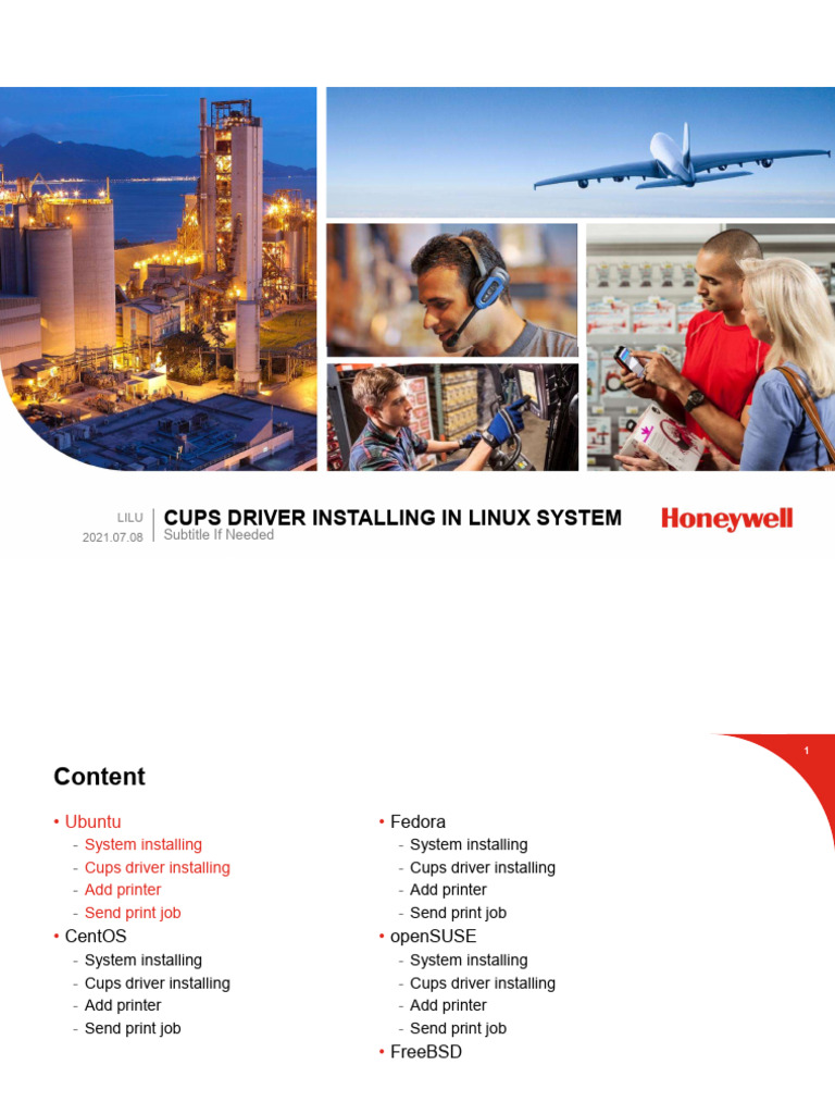 CUPS Driver Installing in Linux System | PDF | Printer (Computing) | Virtual Machine