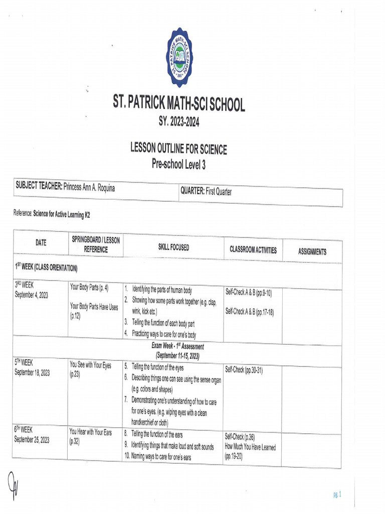 Level 3 - Science | PDF