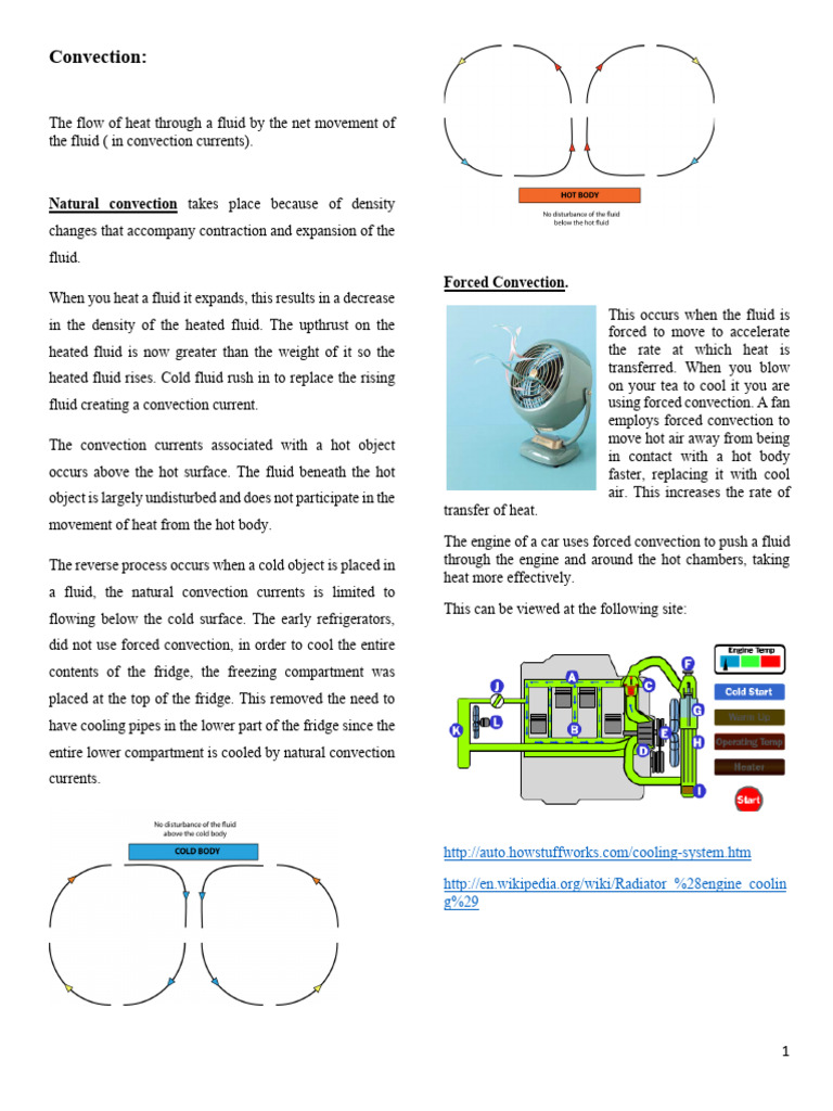 03a Convection and Equilibrium of Filament Images | PDF | Convection | Heat