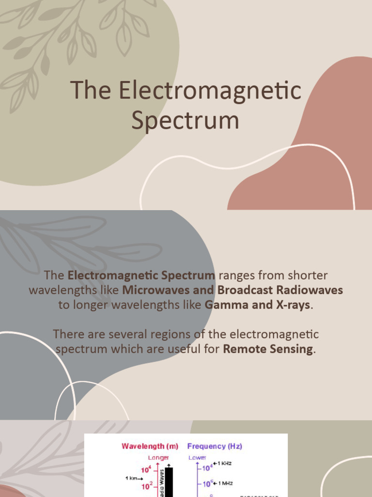 The Electromagnetic Spectrum | PDF | Electromagnetic Spectrum | Infrared