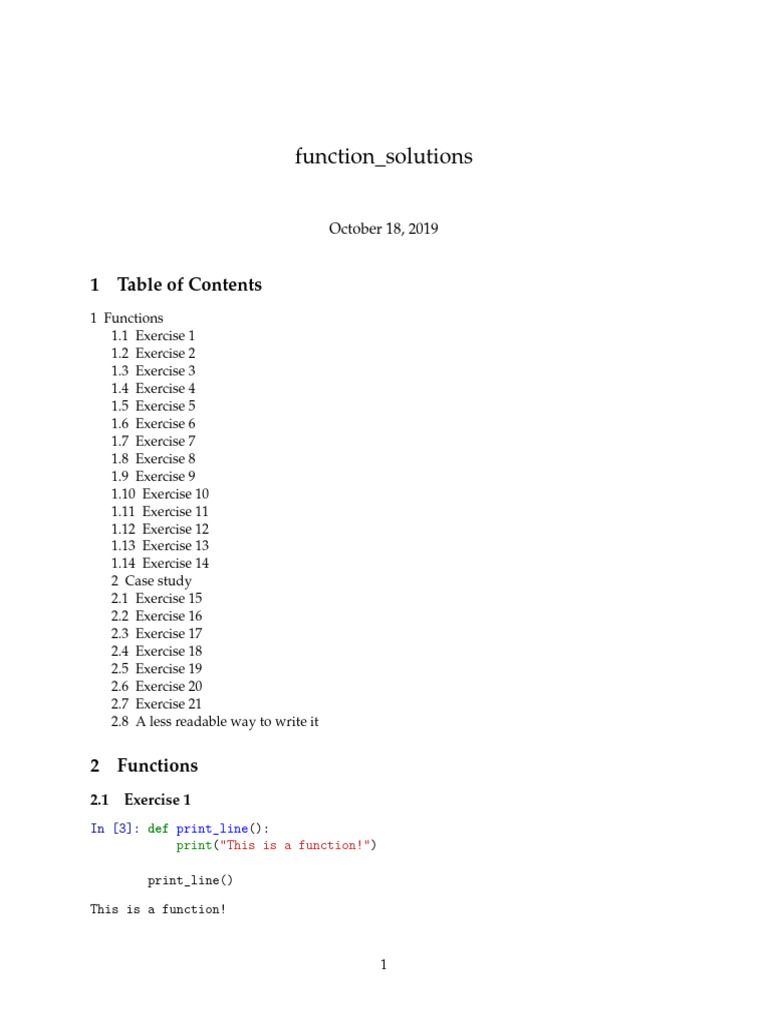 Function Solutions | PDF | Computer Programming | Computing