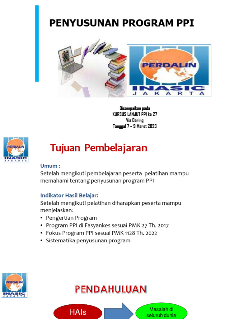Penyusunan Program Ppi - Rev 2023 | PDF