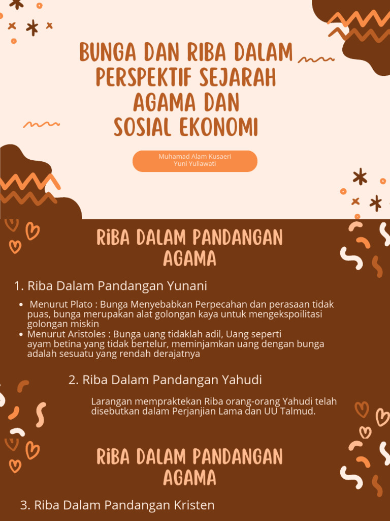 Bunga Dan Riba | PDF
