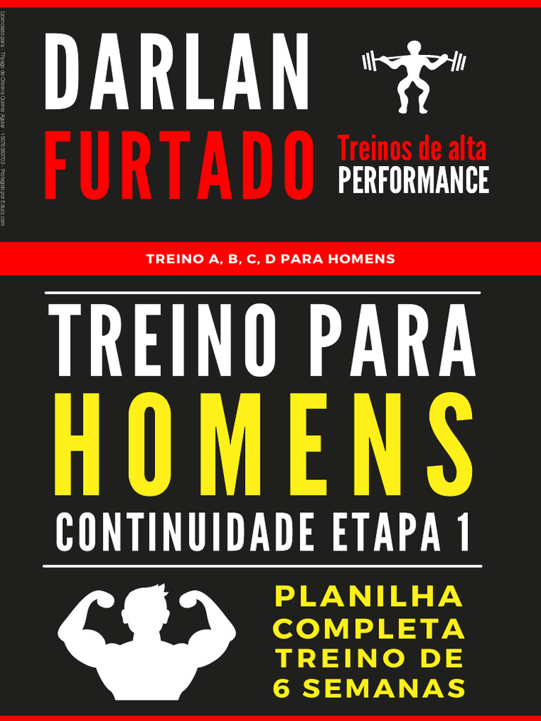 Treino Darlan Etapa 1 | PDF | Direitos Autorais