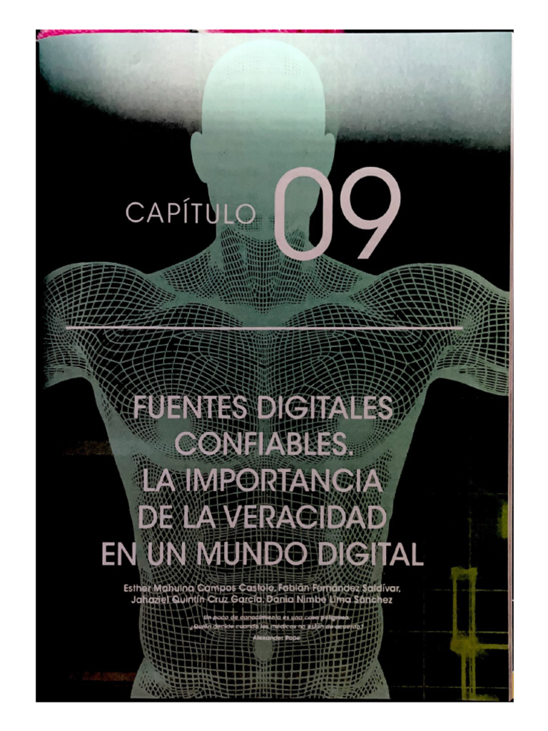 Capitulo 9 - Fuentes Digitales Confiables | PDF