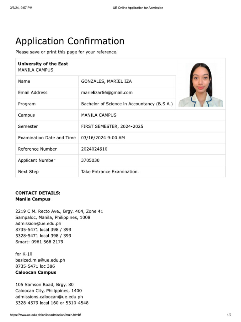 Application Form Final | PDF