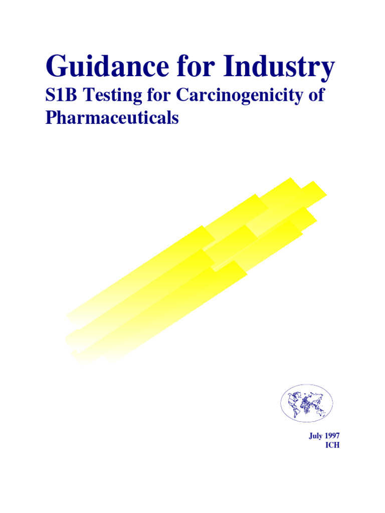 S1B Carcinogenicity Testing Guide | PDF | Pharmacology | Toxicology