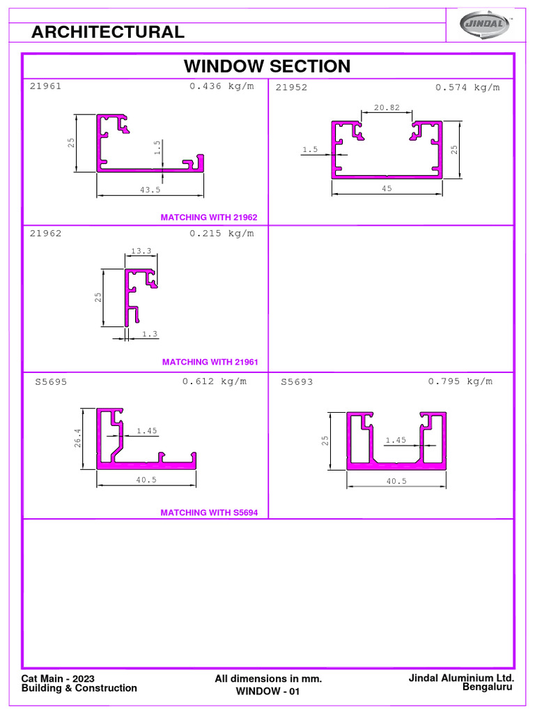 Alluminium Window | PDF | Native Element Minerals | Chemical Compounds