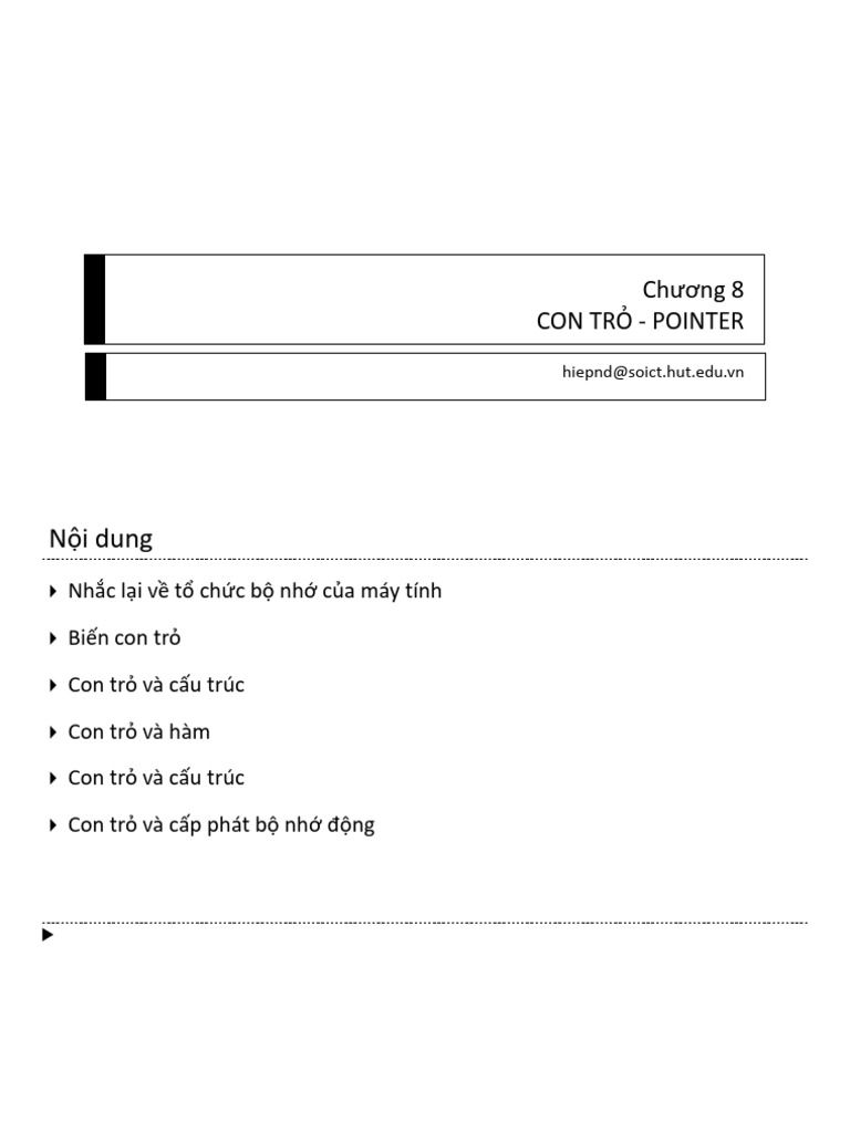 Chap08.Advanced Data Types - Pointer | PDF Chap08.Advanced Data Types - Pointer | PDF
