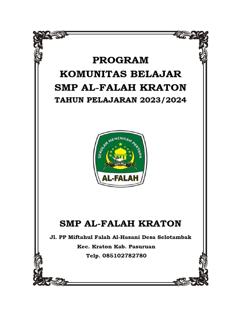 Program Kombel Al-Falah | PDF