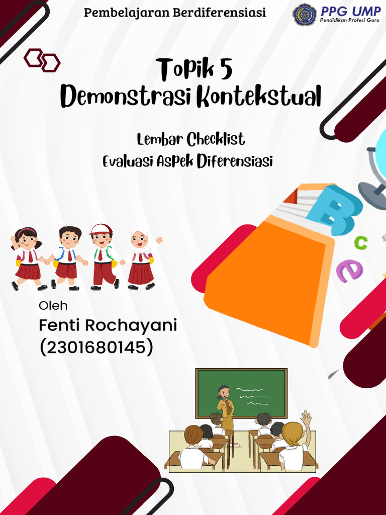 Fenti Rochayani - T5-4a Demonstrasi Kontekstual - Pembelajaran Berdiferensiasi | PDF