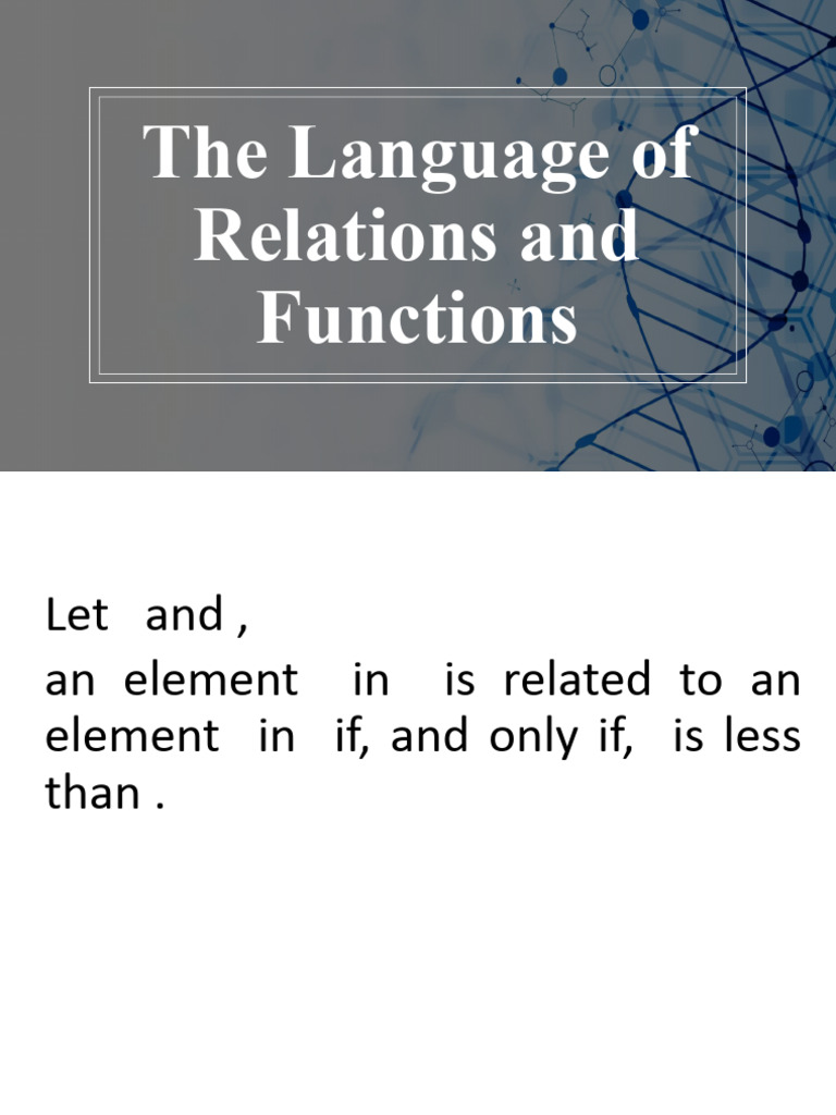 2.3 Relation and Function | PDF | Function (Mathematics) | Set ...