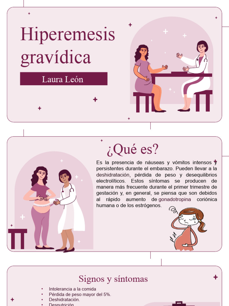 Hiperemesis Gravidica | PDF | El embarazo | Vómitos