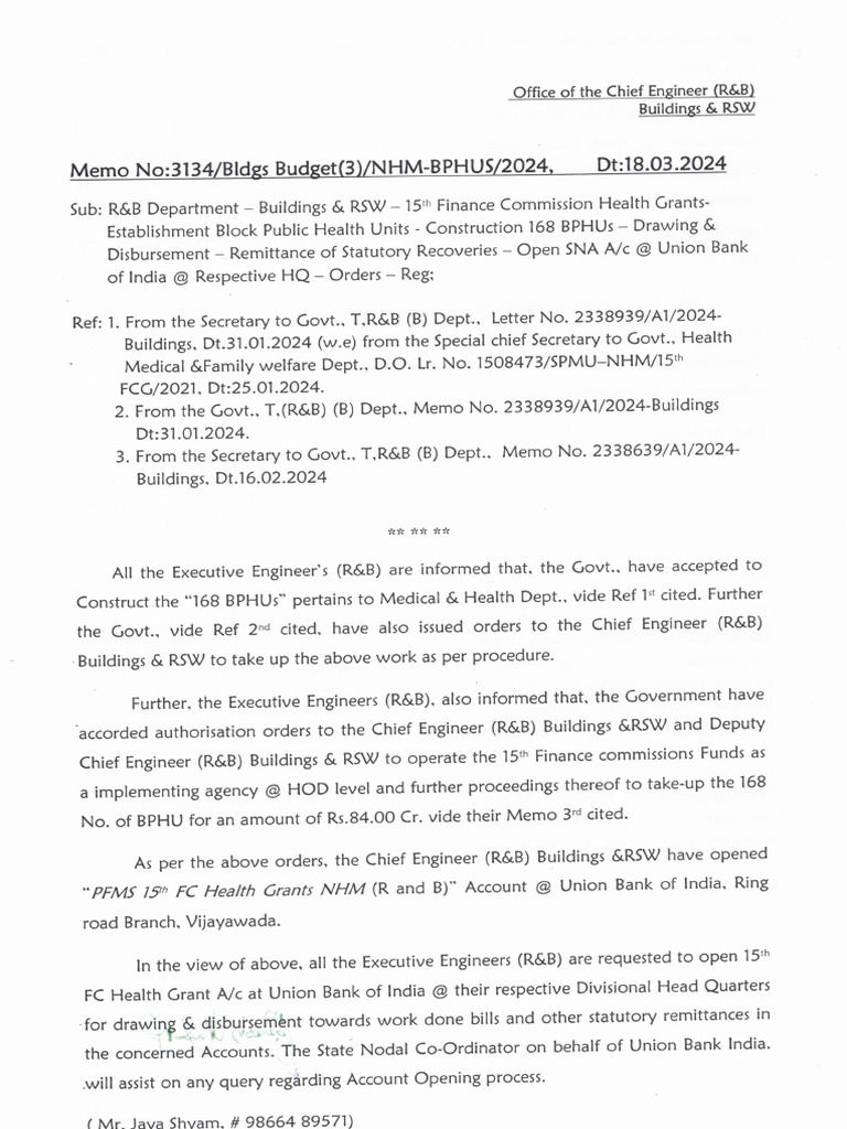 Account Opening Memo DT 18.03.2024 | PDF