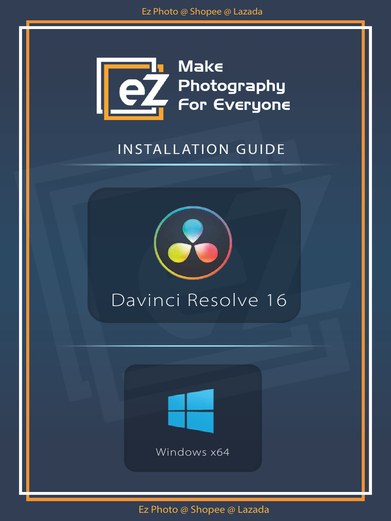 Davinci Installation Guide | PDF