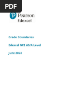 Grade Boundaries March 2025 Btec Level 2 Technicals | PDF | Educational ...