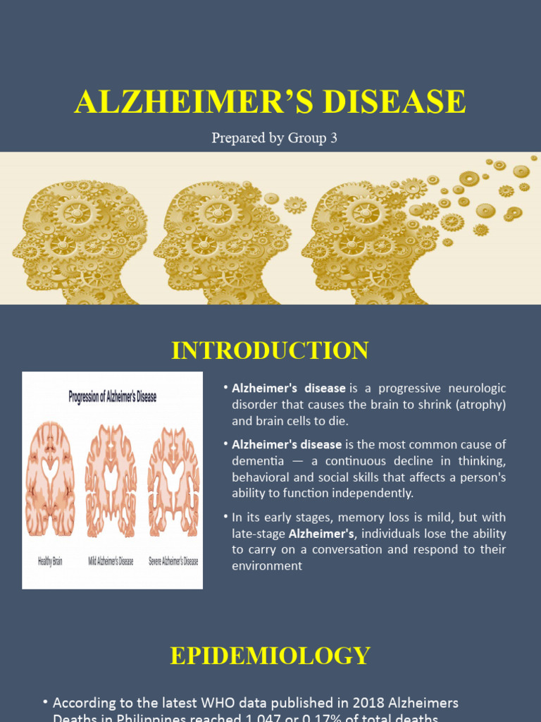 Alzheimers Disease Case Presentation | PDF | Alzheimer's Disease | Clinical Medicine