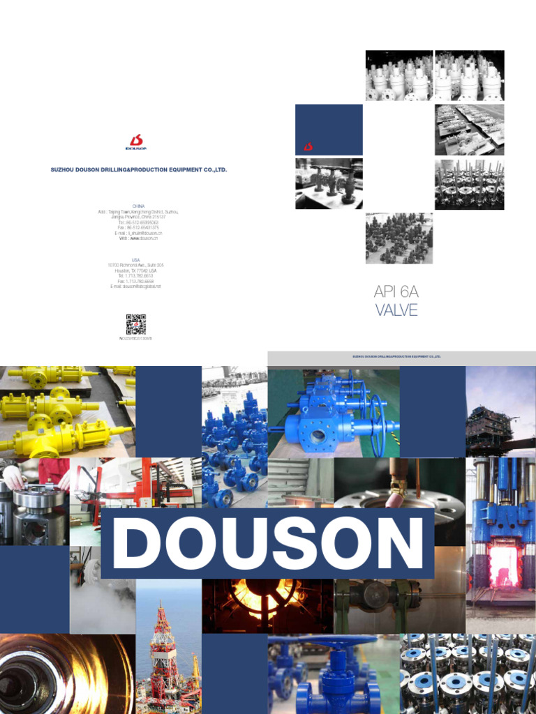 Douson Drilling Equipment Overview | PDF | Valve | Actuator