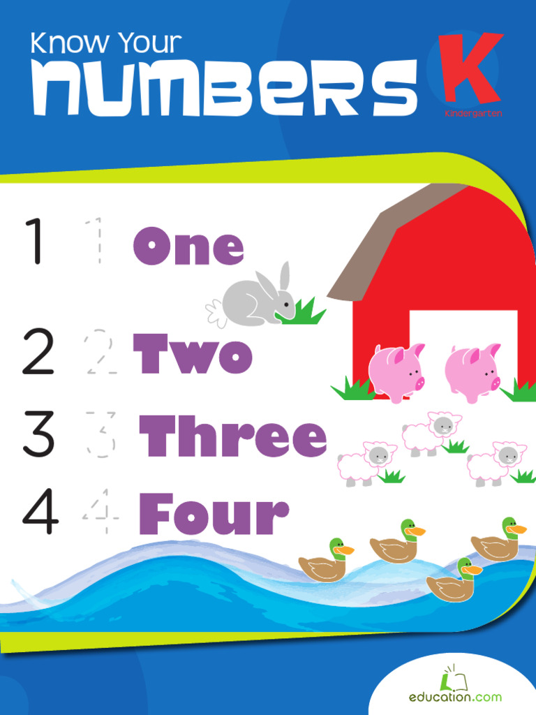 Know Your Numbers Kinder | PDF