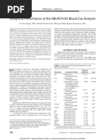 GEM 5000 Operator Manual rev02EU 2017-09-22 en | PDF | Vein ...