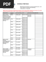 ACLP: Advanced Certificate Overview | PDF | Adult Education | Learning