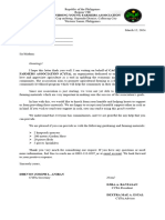Request Letter For Seedlings | PDF