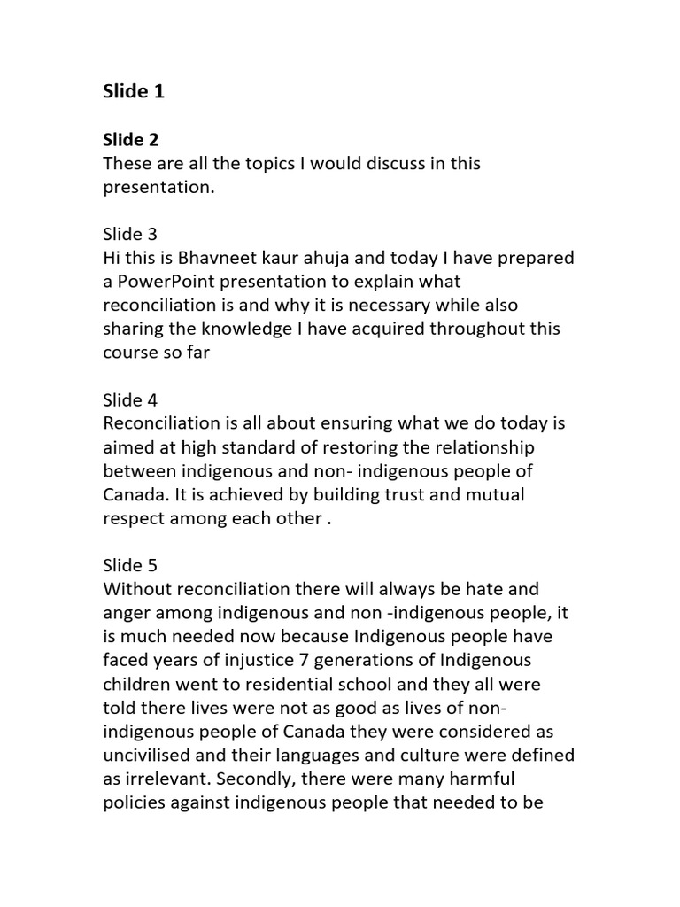 Script Indg | PDF | Canada | Indigenous Peoples