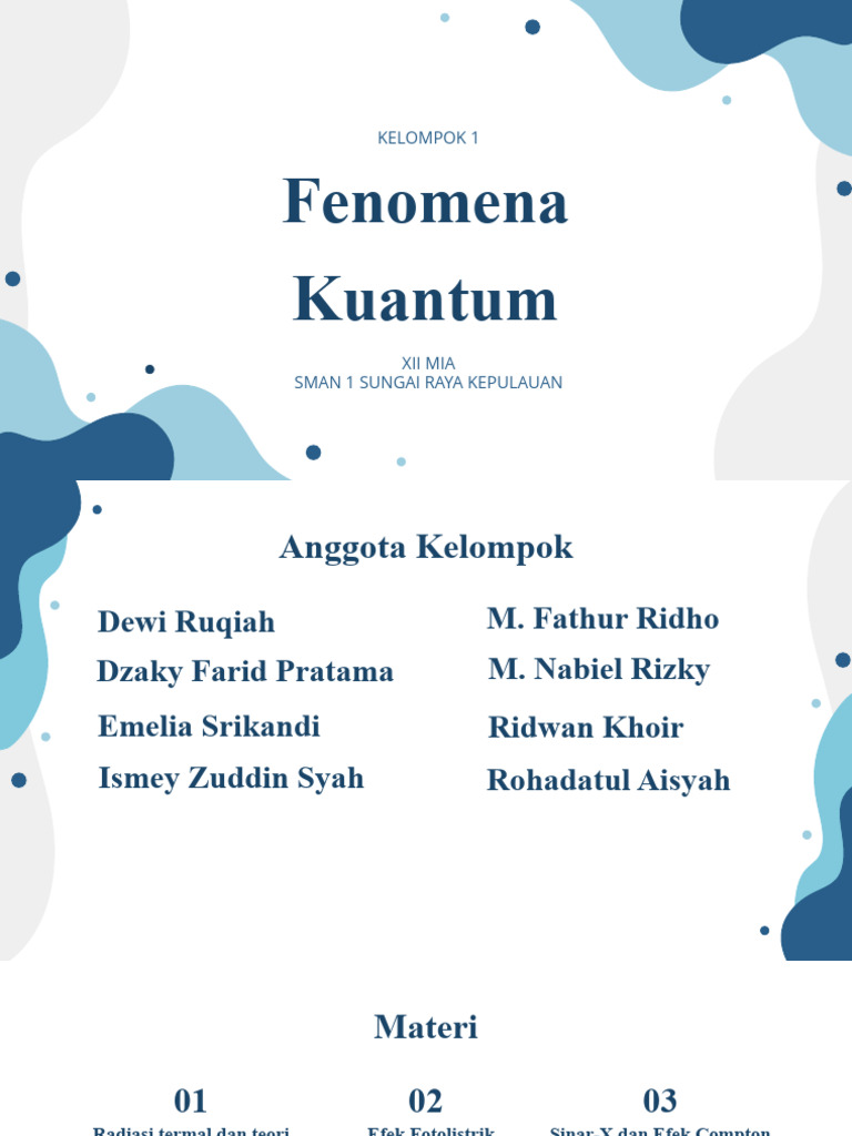 Teori Kuantum dan Radiasi Termal | PDF