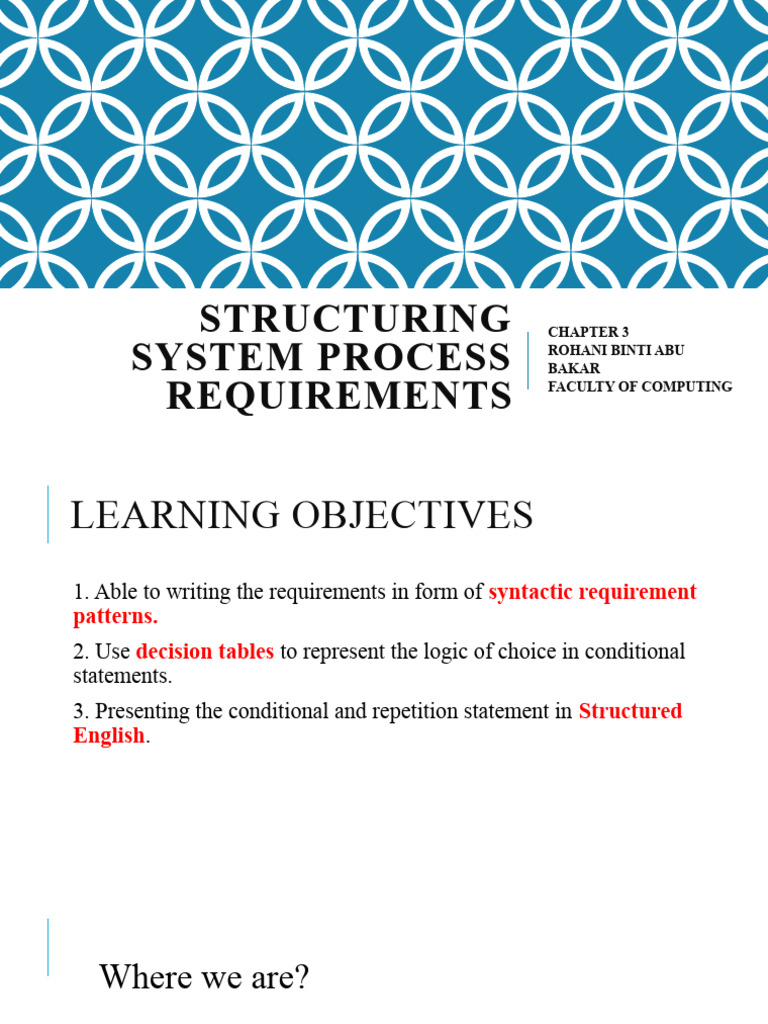 Chapter 3-Structuring System Process Requirements | PDF | Control Flow | Computer Program
