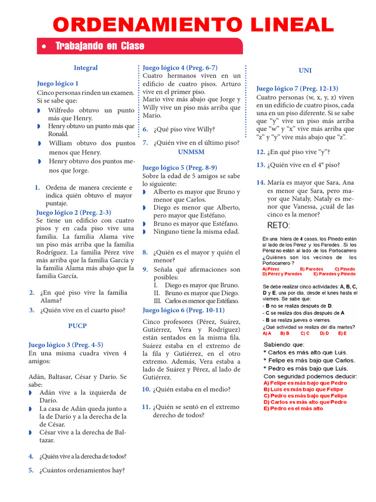 Ordenamiento-Lineal-Horizontal-y-Vertical-para-SEXTO DE PRIM | PDF