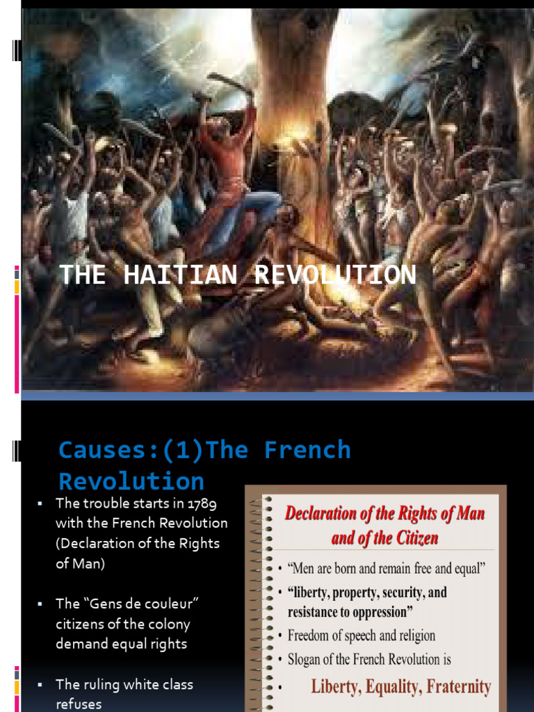 The Haitian Revolution | PDF | Abolitionism | Slavery