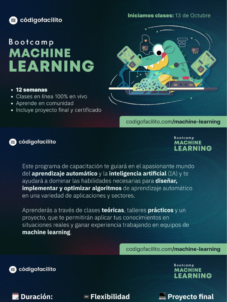 Bootcamp Machine Learning Codigo Facilito | PDF