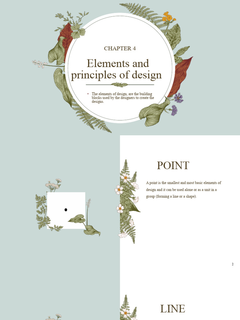 Elements and Principles of Design | PDF | Composition (Visual Arts) | Color