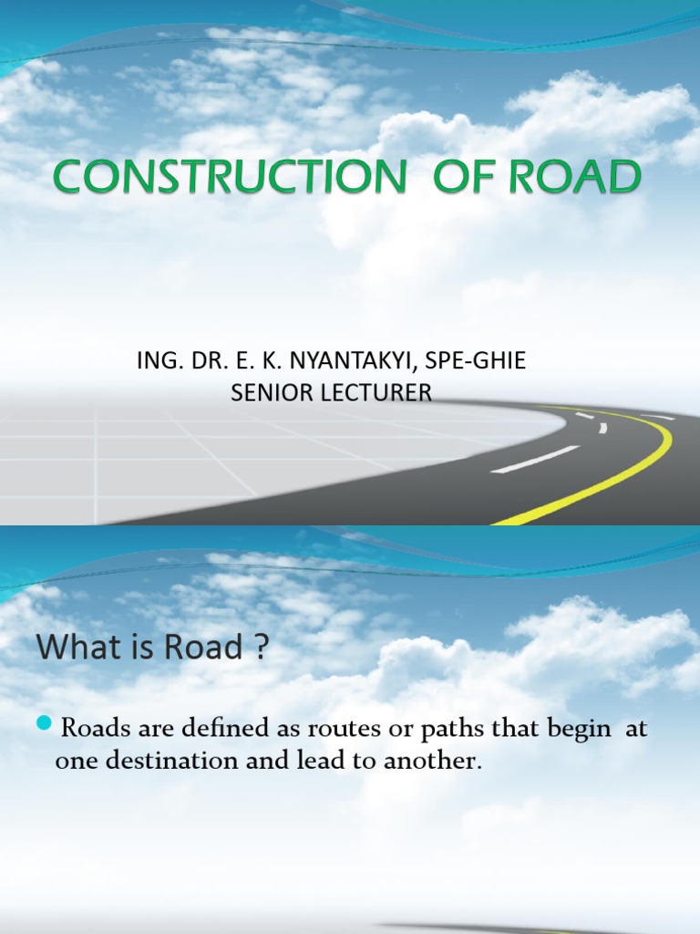 Road Construction | PDF