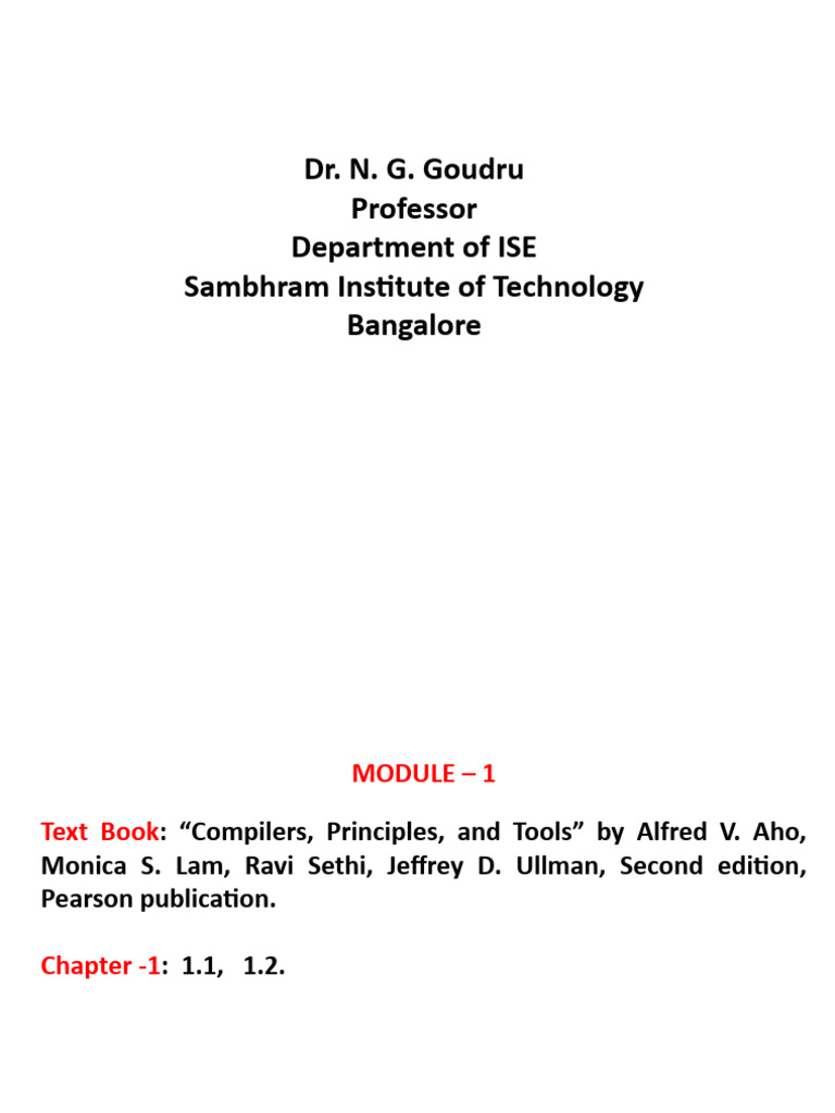 Automata Theory and Compiler Design | PDF | Compiler | Parsing