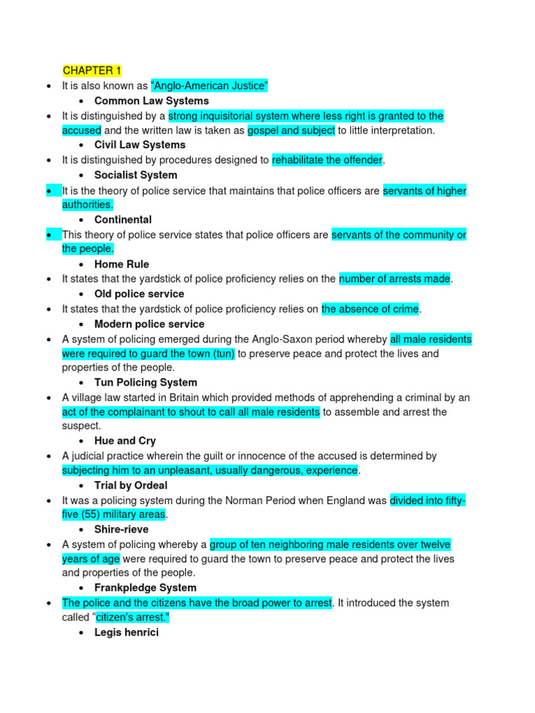 Document | PDF | Police | Crimes