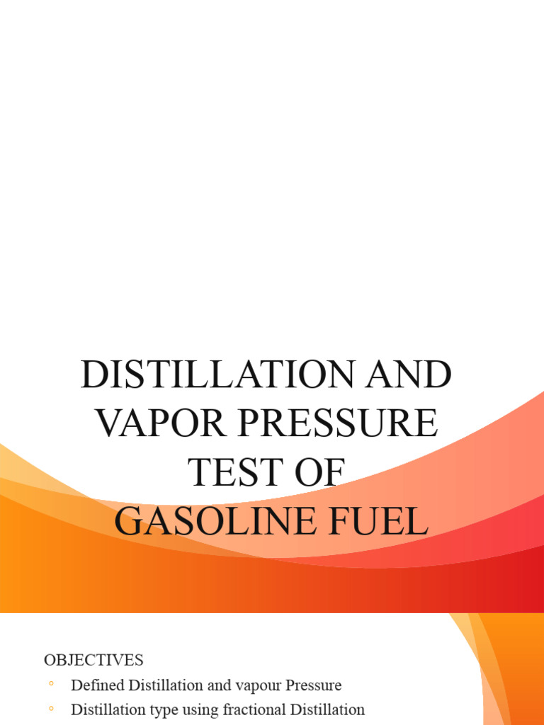 Distillation of Liquid Fuels | PDF | Gasoline | Distillation
