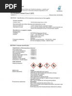 SDS Petron Diesel MAX | PDF | Dangerous Goods | Toxicity