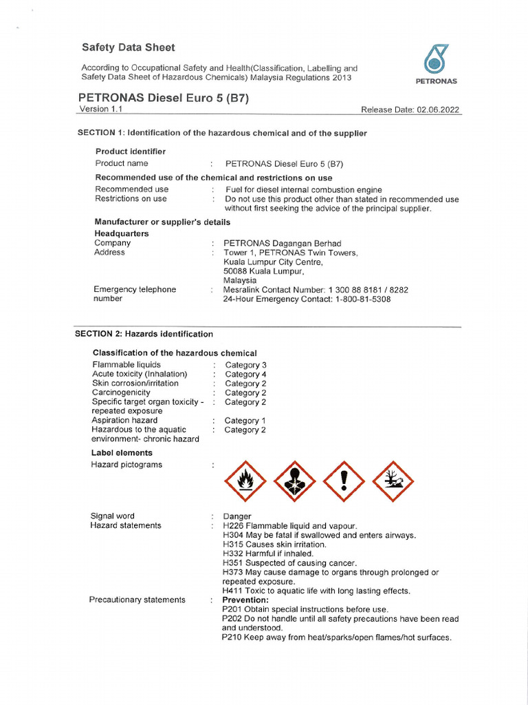 Diesel Euro 5 | PDF