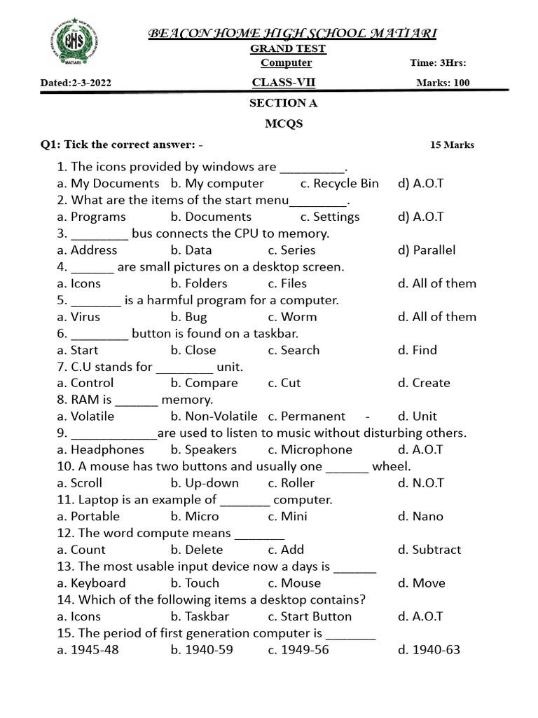 Computer 7 Pdf Icon Computing Computing Platforms 3247