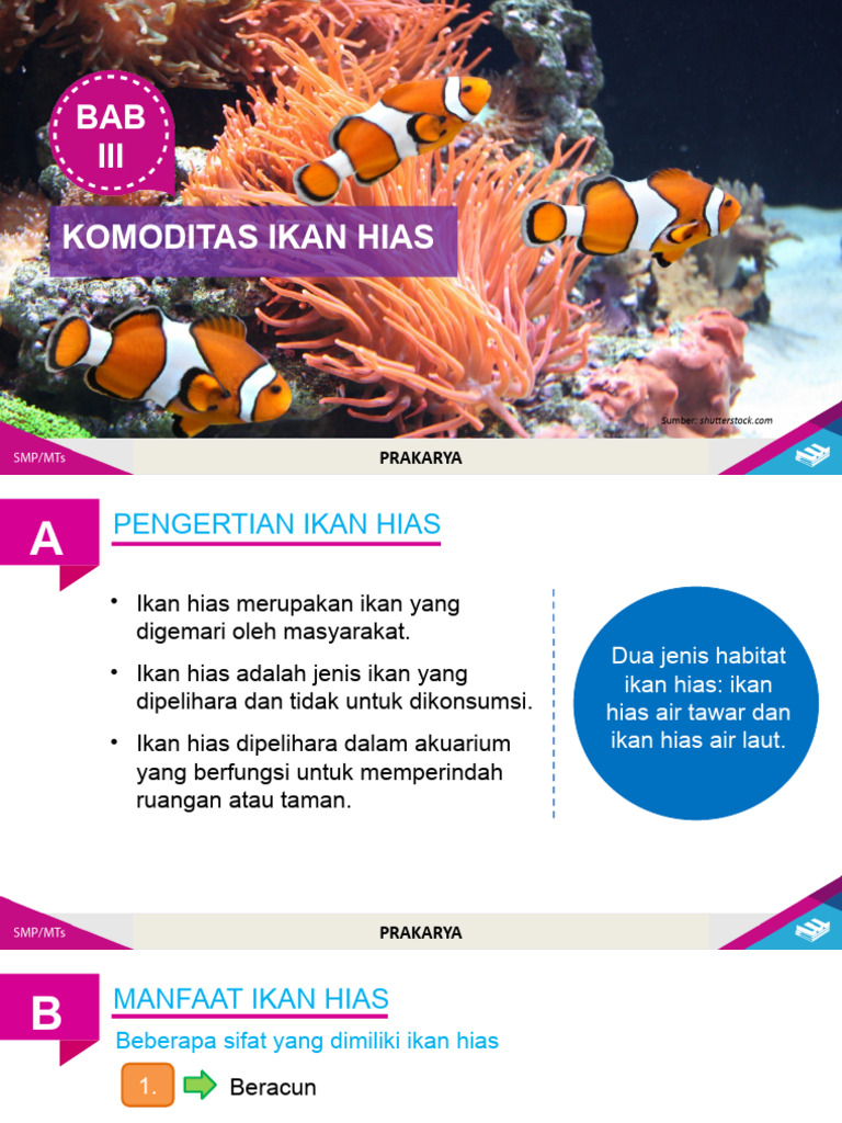 Karakteristik Komoditas Ikan Hias | PDF