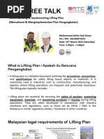 Lifting Plan Hse | PDF | Crane (Machine) | Occupational Safety And Health