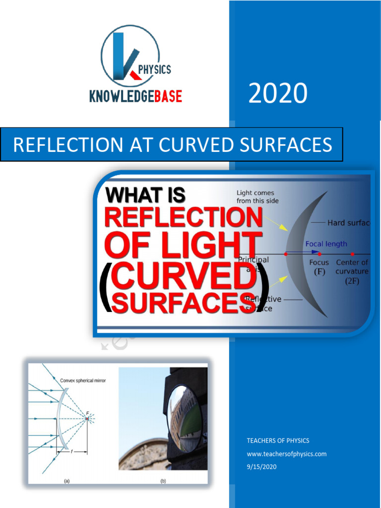 6 Reflection at Curved Surfaces - New Aug 2022 | PDF | Optics ...