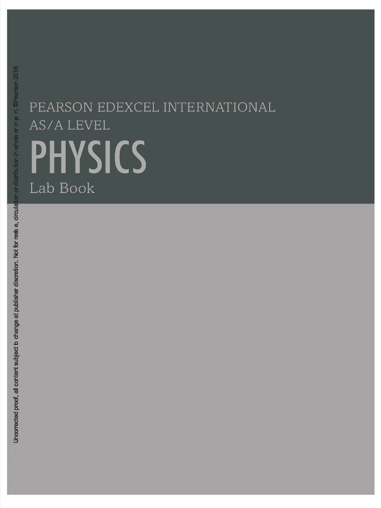 PDF Ilide Info Edexcel Ial Physics Lab Book PR - Compress | PDF